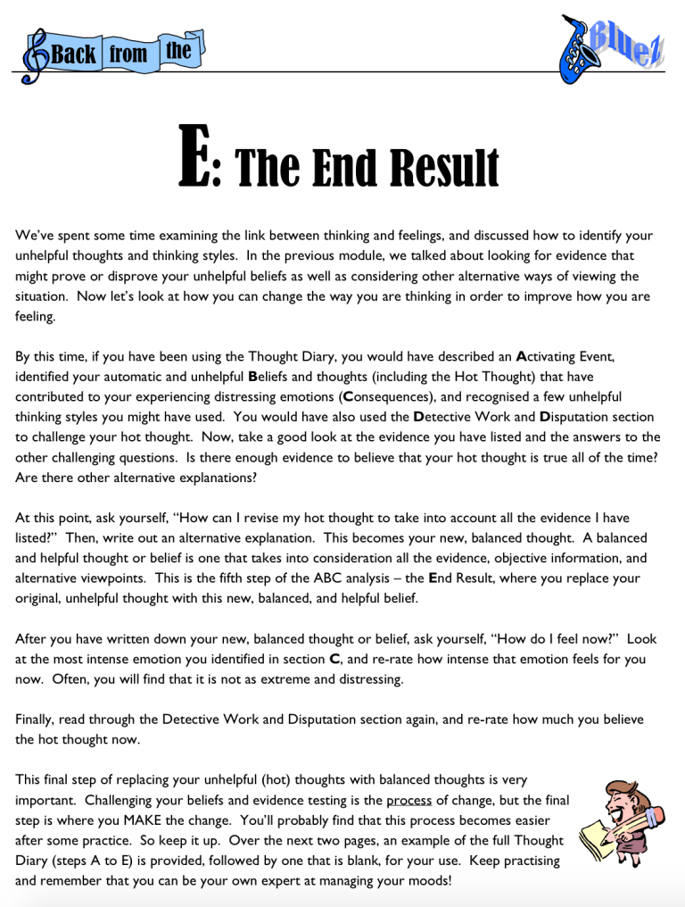 The A-B-C Model of CBT | Pathways Of Mine(d)